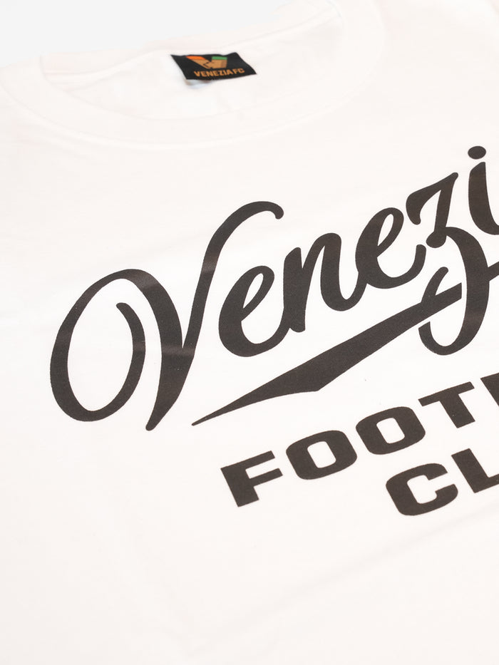 Venezia Football Club Script T Shirt - White | Venezia FC Store